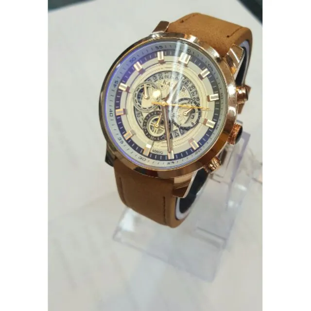 kalbor watch waterpoof japan movement time date have toghter | Lazada