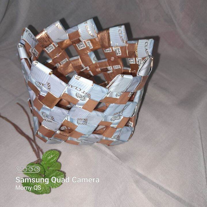 pas bunga dari bungkus kopi daur ulang unik lucu | Lazada Indonesia