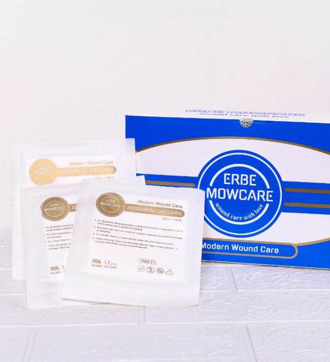 Absorbent Dressing, uk 10×10cm, secondary luka meratakan jaringan ...