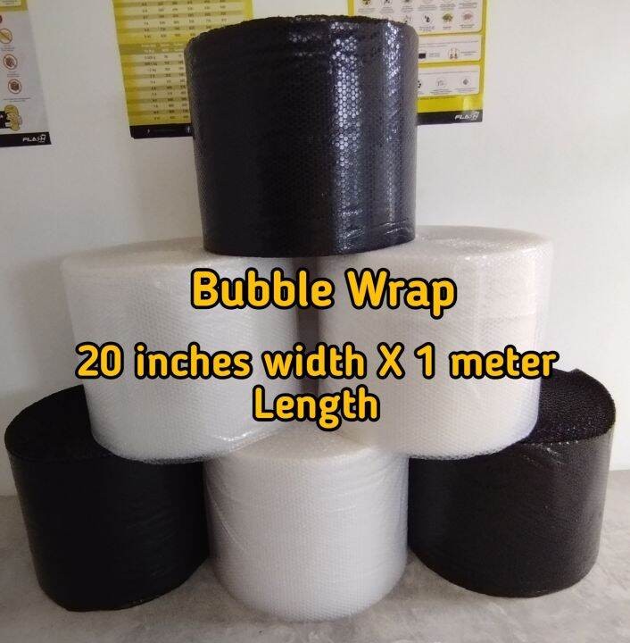 Bubble Wrap 20 inches width X 1 meter long 2ply | Lazada PH