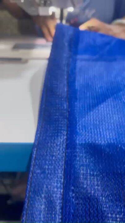 Lưới che nắng dệt kim Mono sợi tròn từ HDPE được may viền khuy sẵn che mát sân vườn, ban công ...