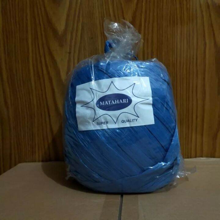 Tali Rafia Plastik Tali Rafia Gulungan Besar Tali Rafia Merk Matahari | Lazada Indonesia