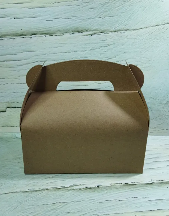 Donut munchkin party lootbox/ lootbag packaging gable box cupcake box ...