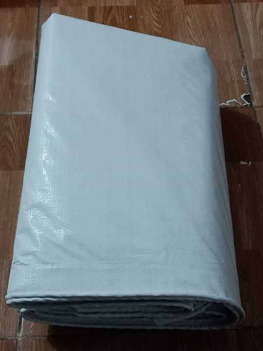 terpal A5 ukuran 5x8m warna putih. | Lazada Indonesia