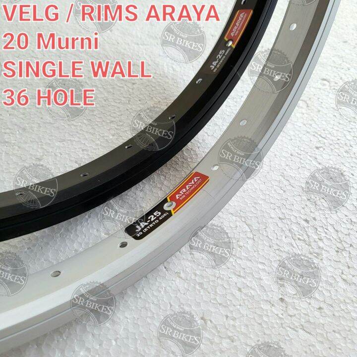 VELG RIMS 20 Murni (ETRTO 406) Sepeda BMX Minion Lipat. ARAYA JA-25 ...