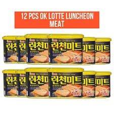 💯 original Lotte korean Spam 12pcs | Lazada PH