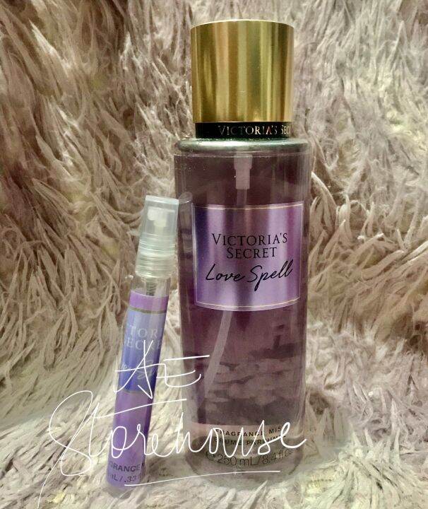 Original DECANT VICTORIA'S SECRET Bare vanilla Love spell Pure ...