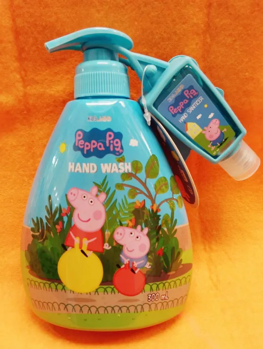 Peppa Pig Hand Wash(300ml With Free Peppa Pig Hand Sanitizer (30ml ...
