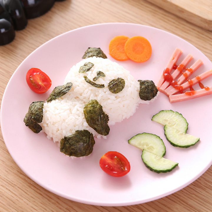 Doer Lesser Panda Rice Ball Mold Animal Sandwich Cookies Cutter ...