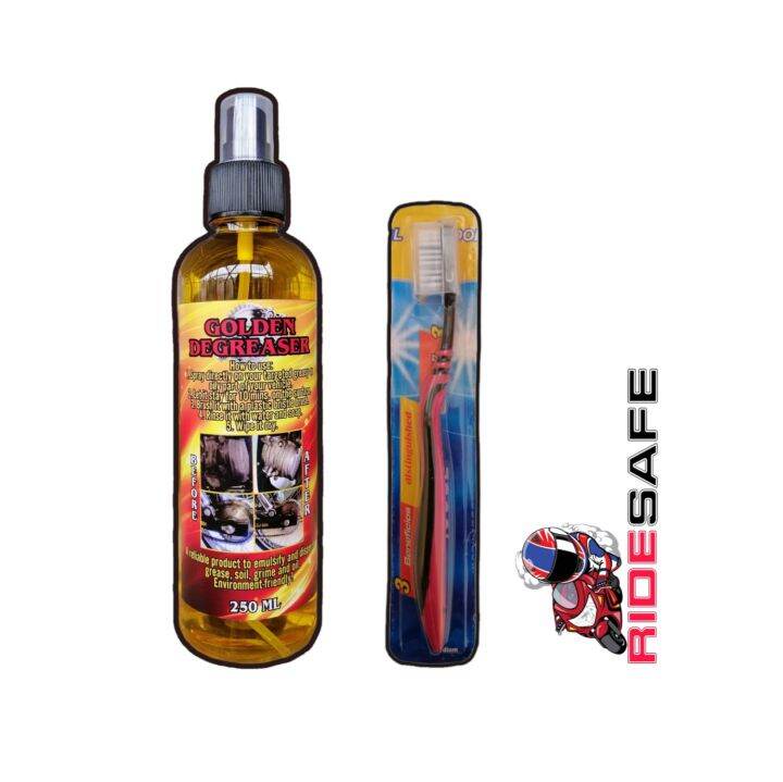 Golden Degreaser 250ML with free brush and sticker | Lazada PH