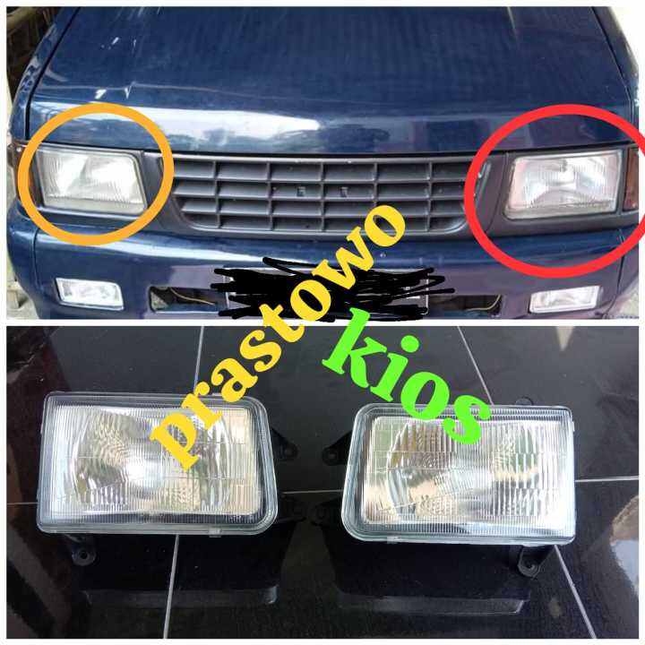 lampu depan headlamp Isuzu panther kotak 25 minibus pickup | Lazada ... lampu depan headlamp Isuzu panther kotak 25 minibus pickup | Lazada ...