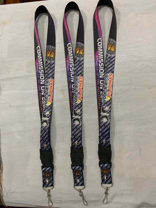 COMELEC vote safe COMMISSION ON ELECTIONS ID LACE LANYARD | Lazada PH