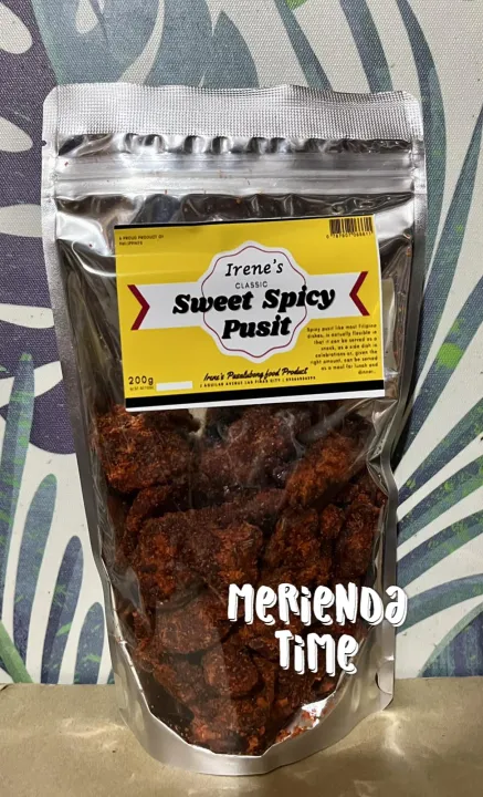 PUSIT - Irene's Classic Sweet Spicy Pusit pack 200g | Lazada PH