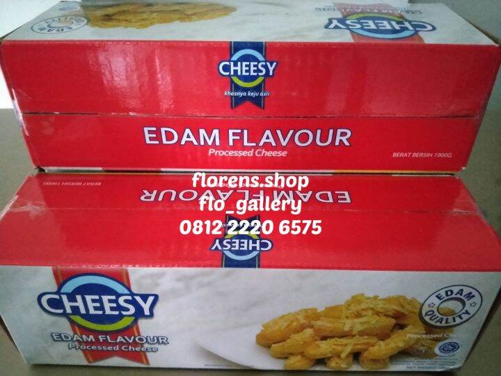 (HALAL) CHEESY FLAVOUR EDAM 1,9KG / CHEESY EDAM / KEJU EDAM | Lazada ...
