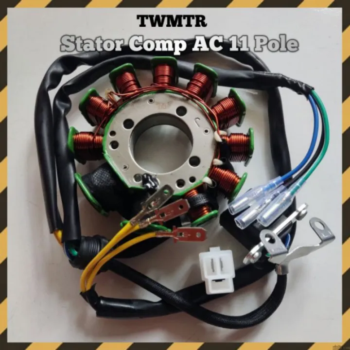 Spul Spull Spool Pulset Stator Comp AC 11 Pole Viar Karya Kaisar Tossa ...