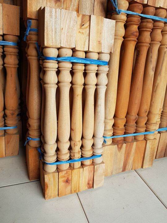 pion pagar kayu 5x5x60cm | Lazada Indonesia