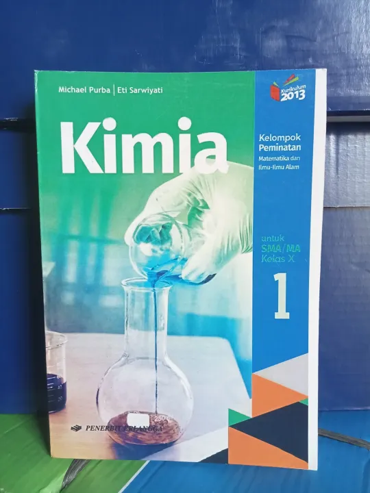 buku kimia kelas 10 SMA Erlangga Michael purba | Lazada Indonesia