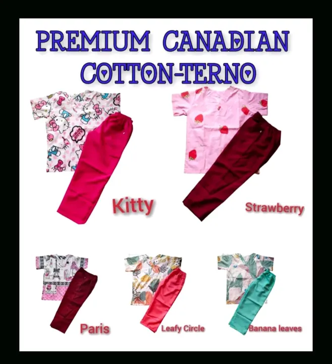 CANADIAN COTTON SCRUBSUIT NEW PRINT SET// MEDICAL UNIFORM | Lazada PH