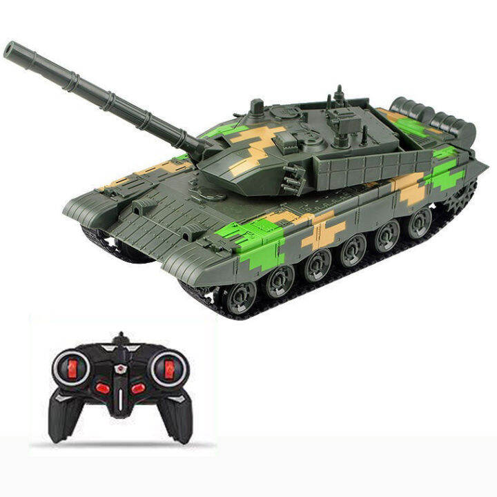 Kmoist 2.4G Remote Control Tank Toy Cross-country Crawler Rechargeable ...