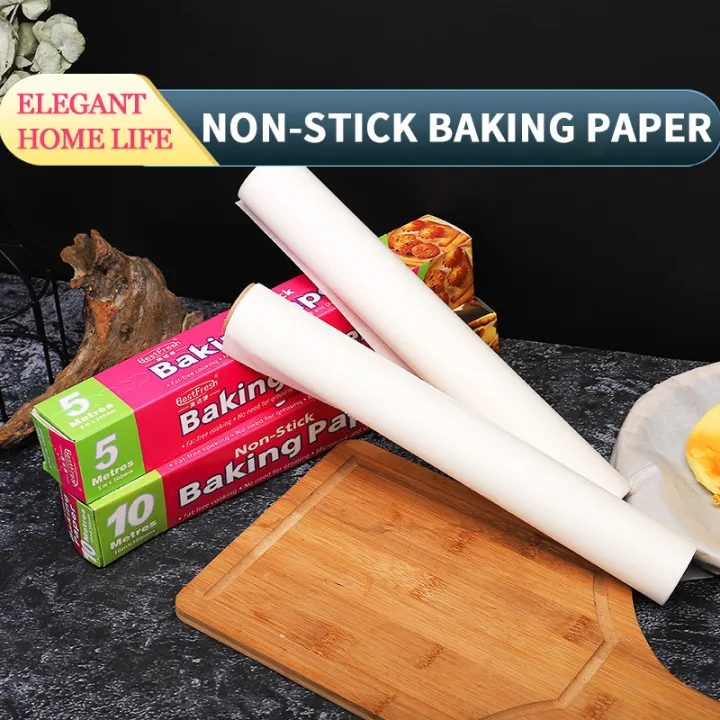 【10M】Household Baking Oil Paper Non-stick Parchment Barbecue Plate ...