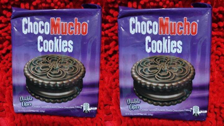 Choco mucho chocolate cookies 33gx10 (set of 2) | Lazada PH