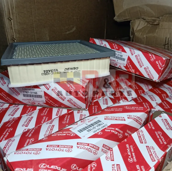 AIR FILTER FOR TOYOTA HIACE GL GRANDIA DELUXE 2019 UP 17801-31160 ...