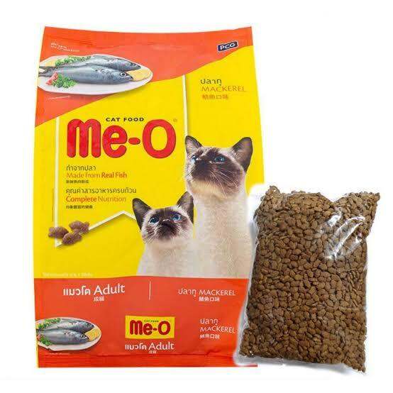 Me-O มีโอ อาหารแมวโต รสปลาทู (แบ่งขาย) บรรจุ 1 กก. | Lazada.co.th
