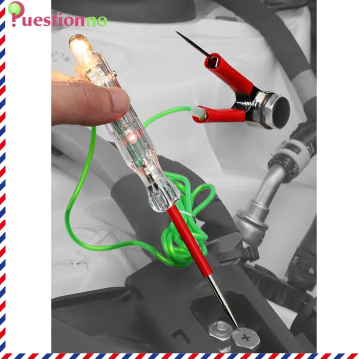 Voltmeter Power Detector Antifreeze Wire Alligator Clip Voltage Circuit ...