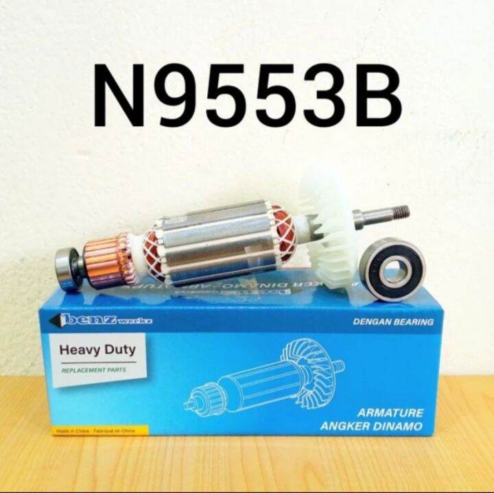 PROMO... Armature Angker gulungan Mesin Gerinda tangan Makita 9553b rotor gerinda tangan Makita ...