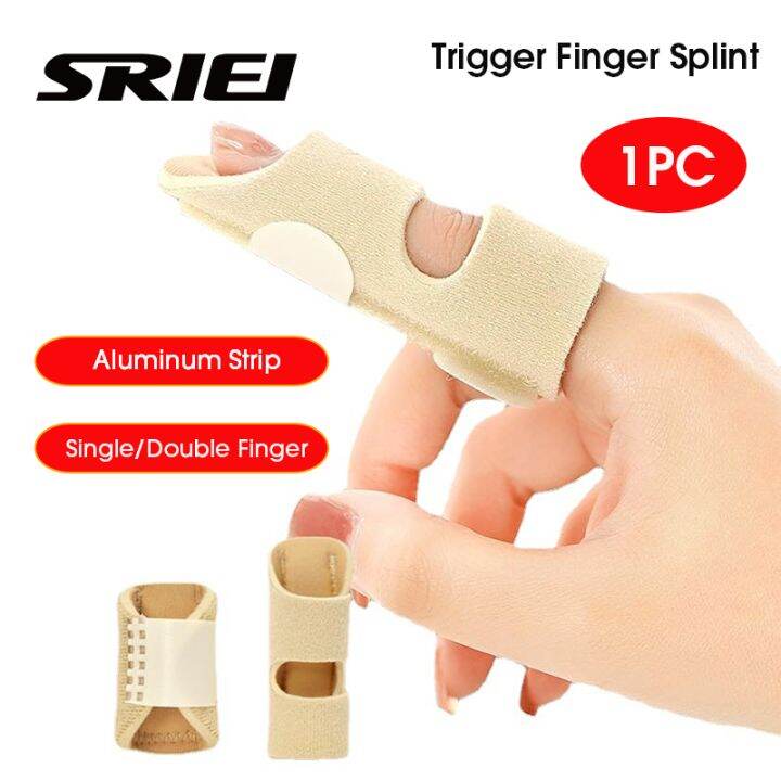 SRIEI 1PC Trigger Finger Splint Adjustable Finger Support Brace For ...