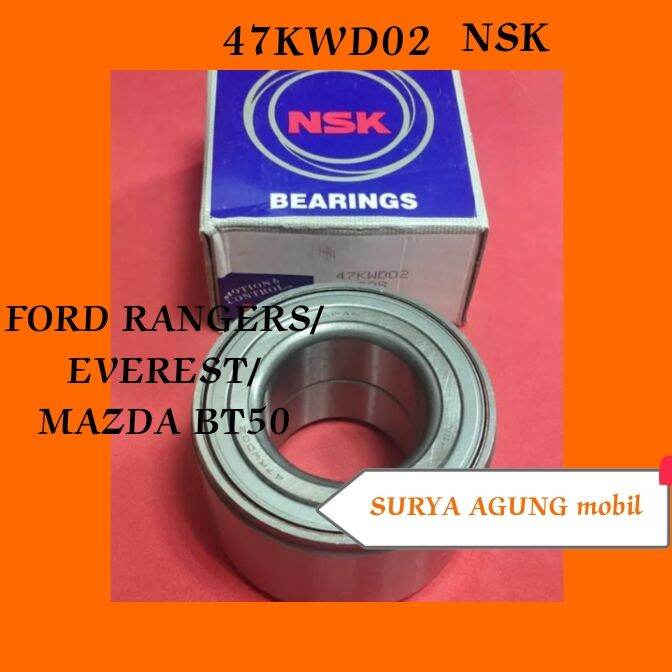 BEARING RODA DEPAN FORD RANGER EVEREST MAZDA BT50. 47KWD02 NSK | Lazada ...