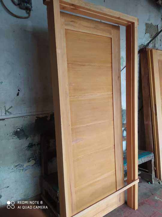 Pintu + kusen kayu | Lazada Indonesia