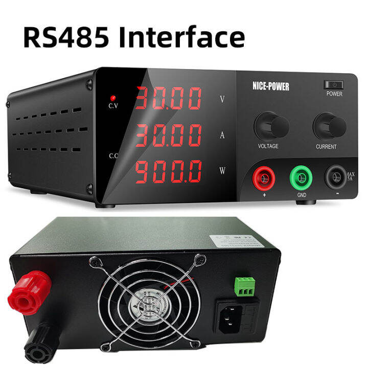 RS485 Lab DC Power Suplly 0-30V 0-30A Adjustable maintenance power ...