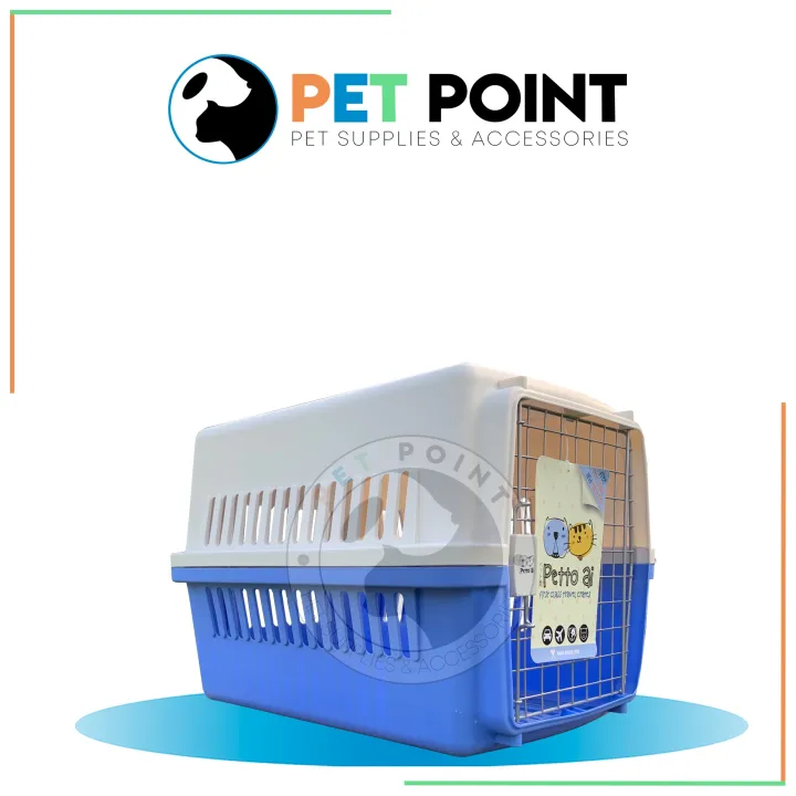 Petto AI - Travel Crate (Large) with Free Bowl and Matting | Lazada PH