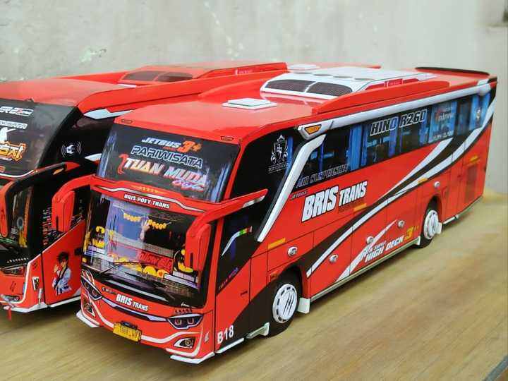 Miniatur Bus Bris Trans Tuan Muda Terbaru Skala 50 Jetbus 3 Shd Lazada Indonesia