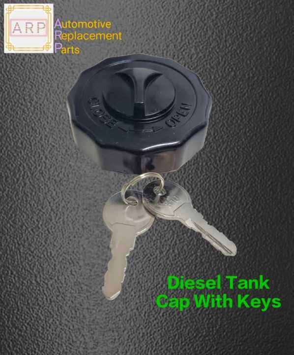 Fuel Tank Cap Nhr,Hicom 2.8cc (with key 2pc)(diesel tank cap) | Lazada