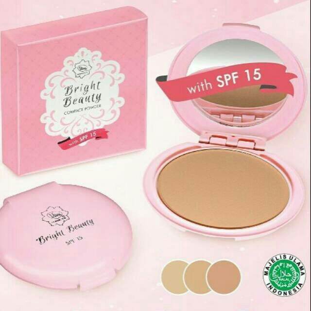 Viva Bright Beauty Compact Powder Bedak Padat Pink | Lazada Indonesia