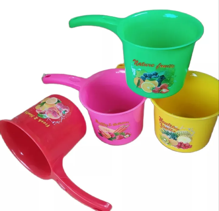 gayung mandi warna motif/gayung plastik | Lazada Indonesia