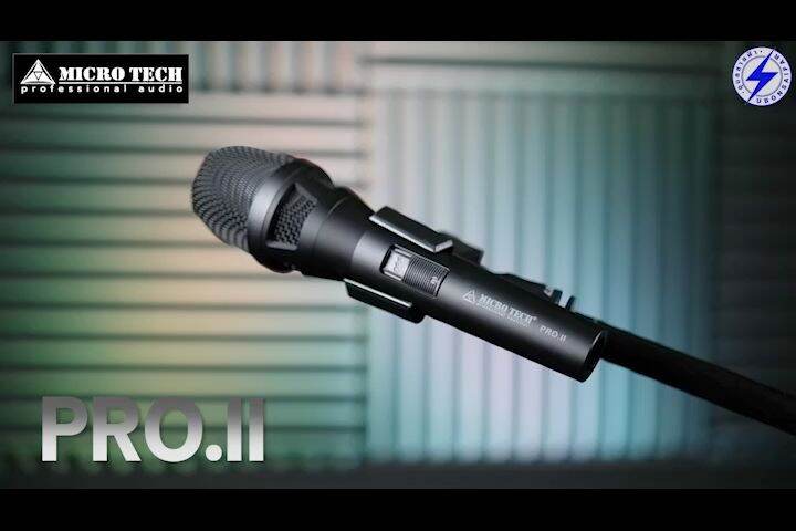 MICROTECH ไมค์สาย PRO-II ไมค์ร้องเพลง แบบต่อ สายไมค์ 5 เมตร XLR ไมโครโฟน Dynamic Wired ...