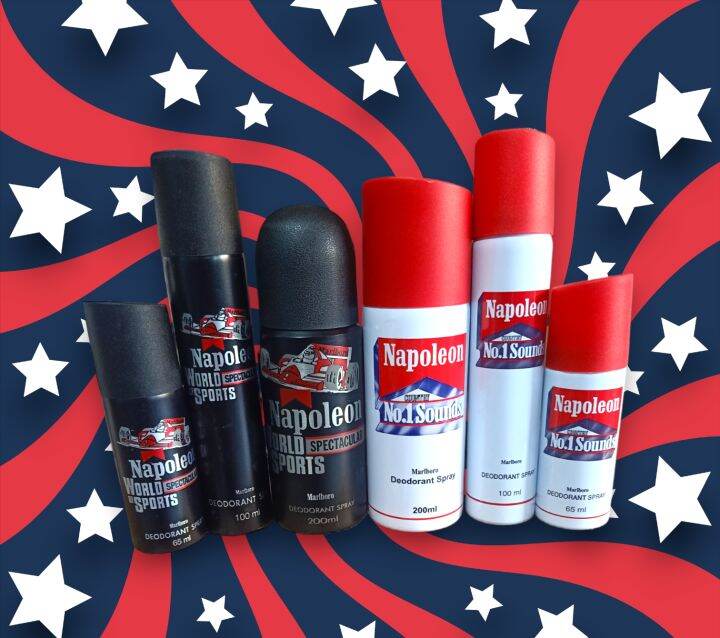 Napoleon Marlboro Deodorant Spray Ukuran 200 ml 100 ml 65 ml Varian ...