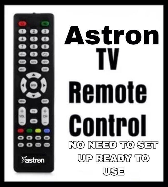 ASTRON TV Remote Control (for non-smart TV models) | Lazada PH