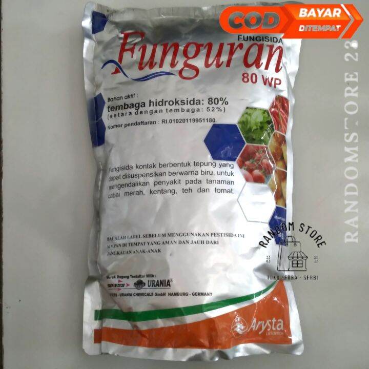 FUNGISIDA FUNGURAN 80 WP 1KG TEMBAGA HIDROKSIDA 80% | Lazada Indonesia