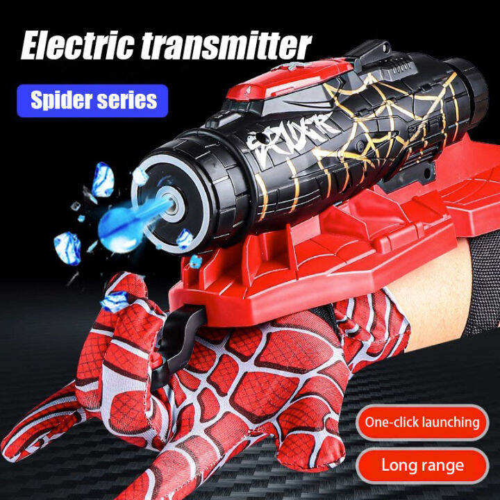 Spider launcher Electric Gel Splatter Ball Water Bead Blaster Toy Gun ...