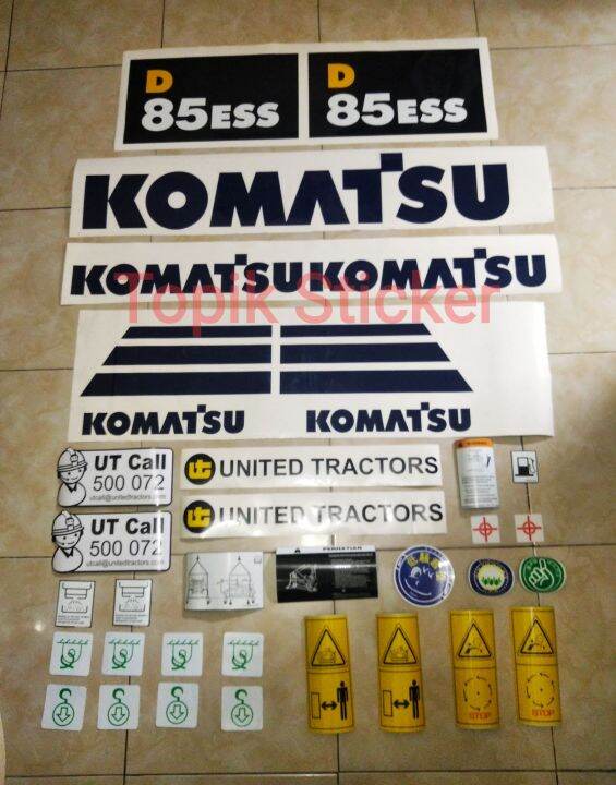 Stiker Dozzer KOMATSU D85ESs Decal Alat Berat | Lazada Indonesia