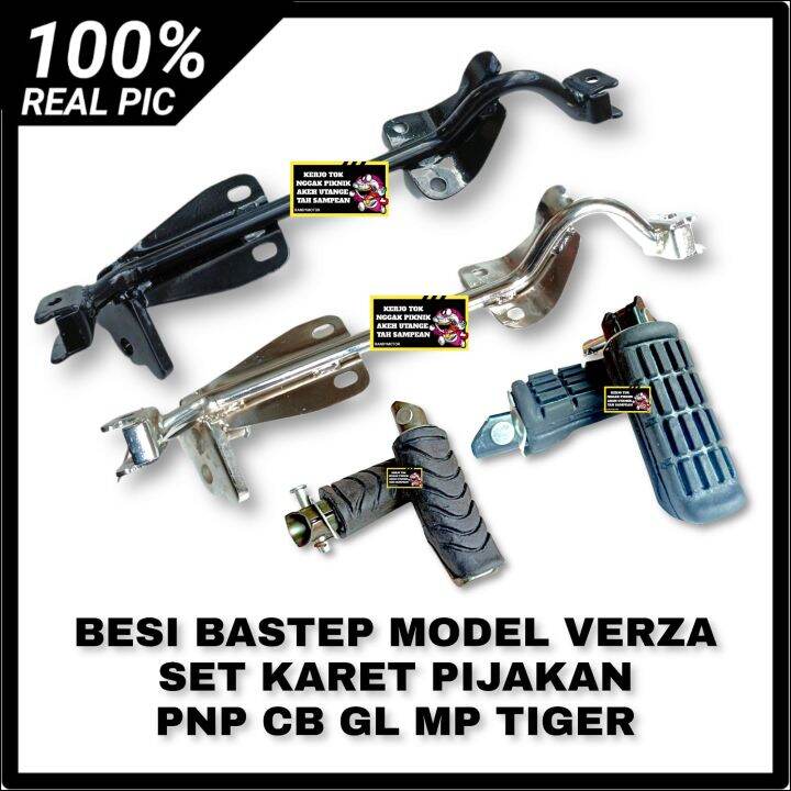 BESI BASTEP STEP FOOTSTEP PNP CB GL MP TIGER MODEL VERZA SET KARET ...