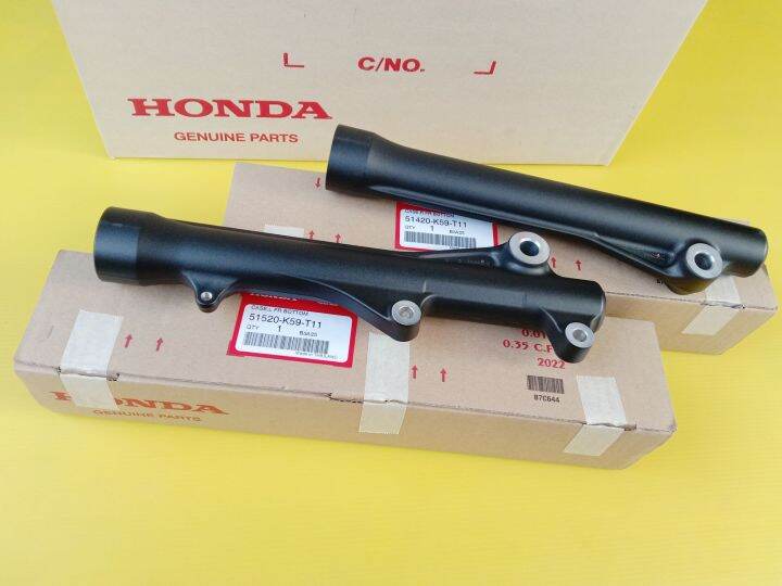 กระบอกโช้คหน้าซ้ายขวาแท้CLICK125iรุ่นไฟหน้าLED,1คู่(51420-K59-T11 ...