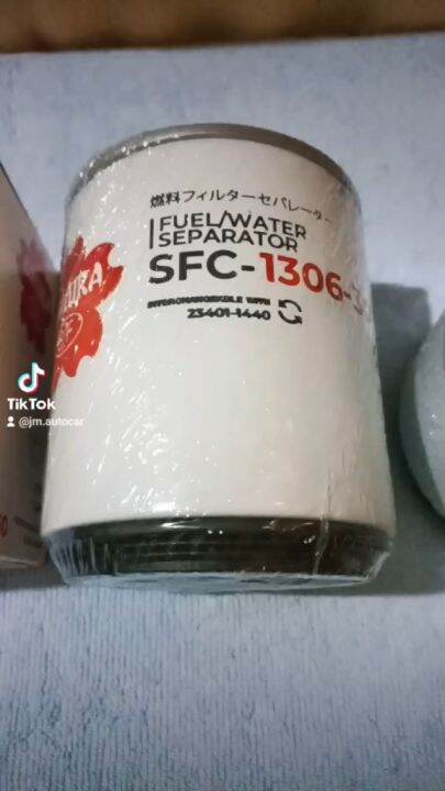 Saringan Solar (Fuel Filter) Sakura SFC 1306-30 / Hino Lohan | Lazada ...