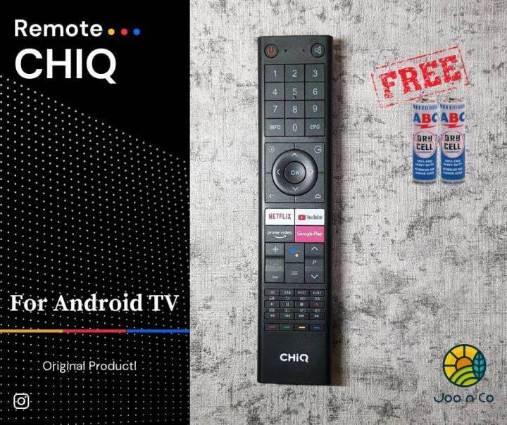 Remote TV CHIQ Android 100% Original New | Lazada Indonesia