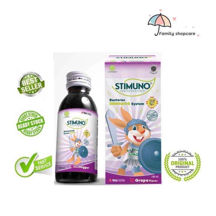 Stimuno syrup grape 100ml | Lazada Indonesia