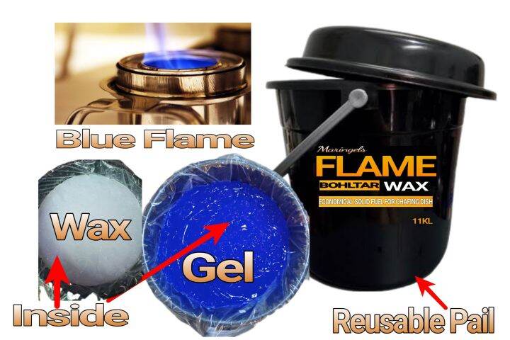 Flame Gel/Wax for Various Purposes for chafing dish 6 kilos | Lazada PH